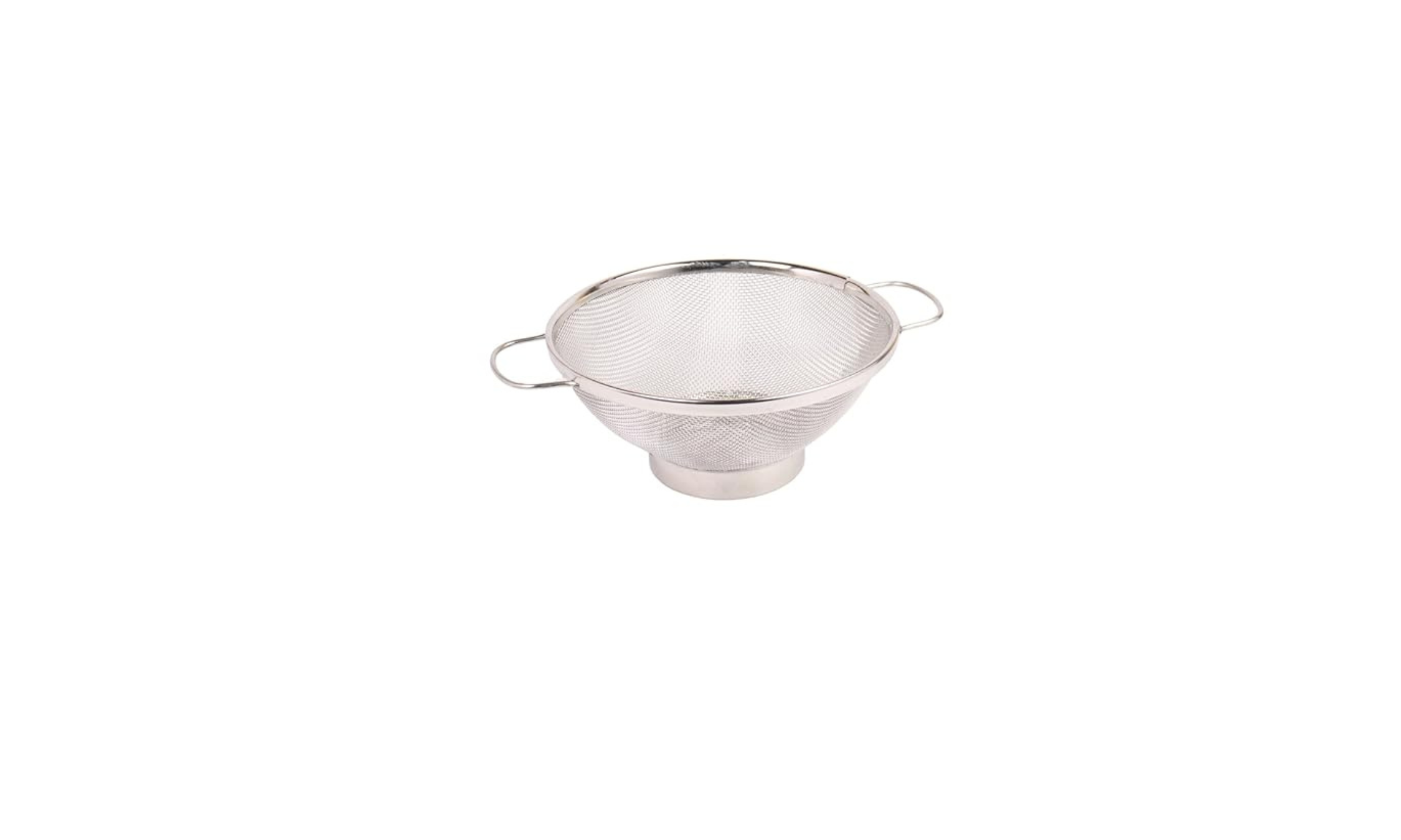 DesiDine Round Mesh Colander – Rustproof & Food Grade Quality – Desi Dine